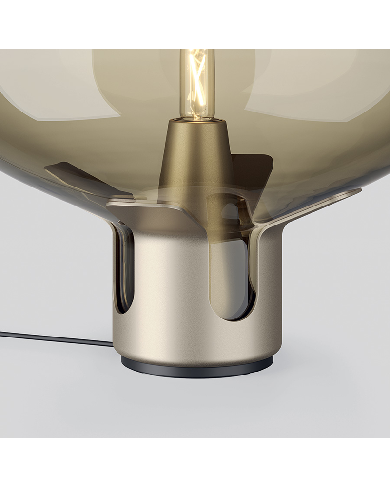 Lampe à poser LODES | Flar Big Champagne - SCENEO L'art de la lumière