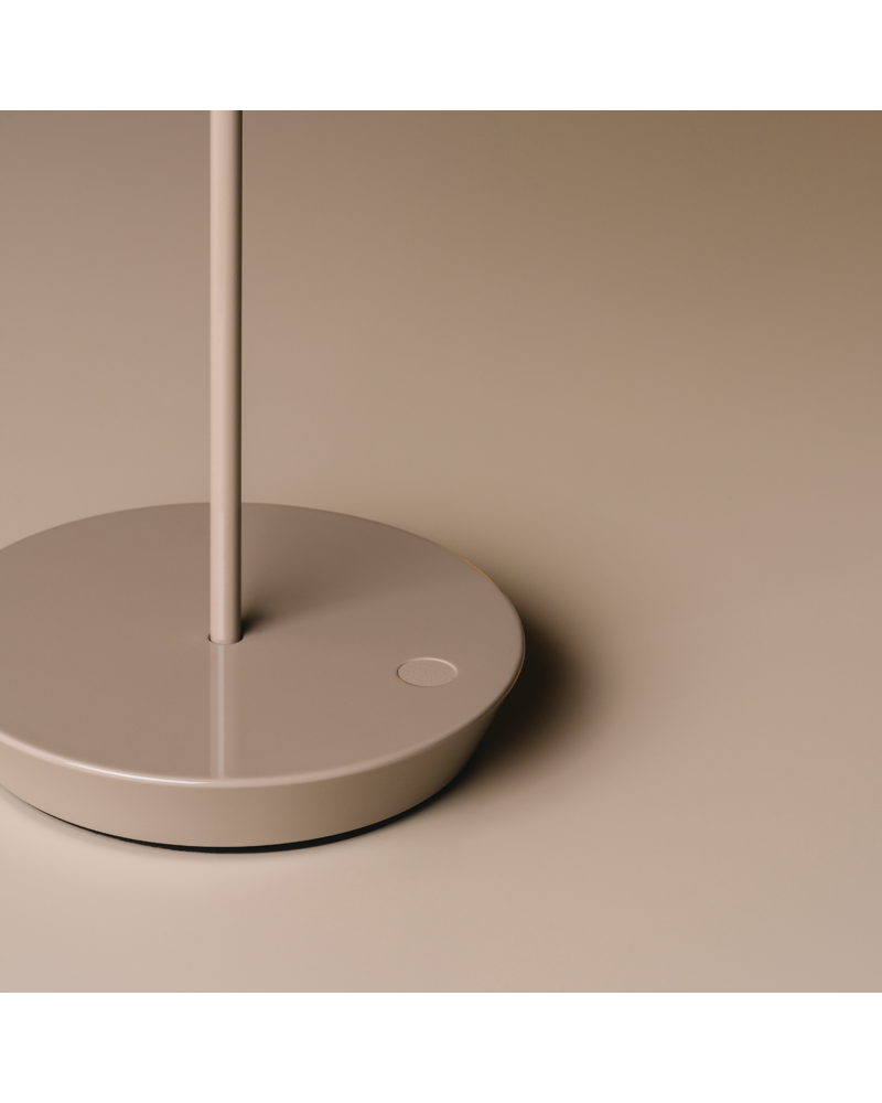 VIBIA | Lampe rechargeable Mayfair Mini Beige - SCENEO
