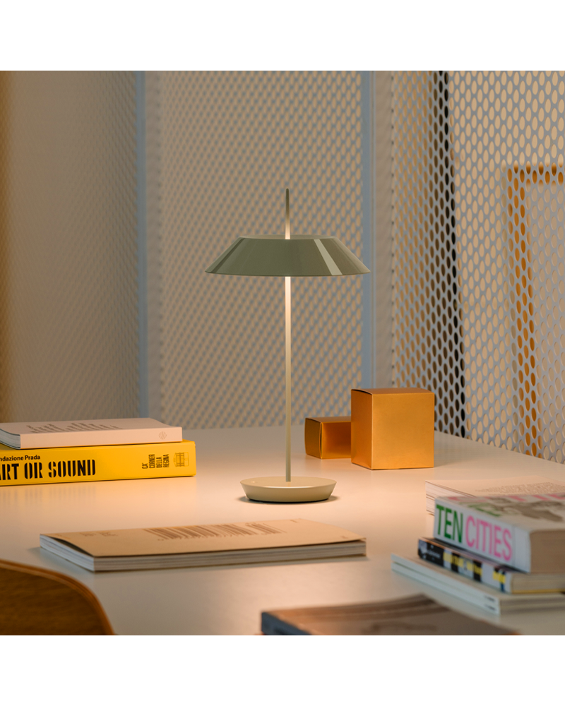 VIBIA | Lampe rechargeable Mayfair Mini Green - SCENEO