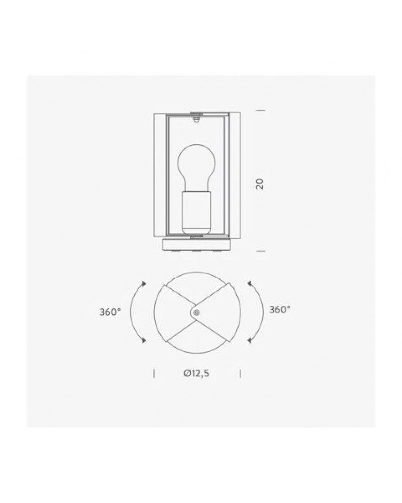 PIVOTANTE A POSER BLANC - NEMO LIGHTING