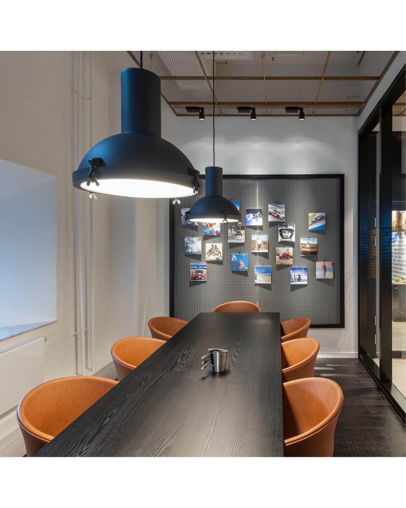 SUSPENSION NEMO LIGHTING PROJECTEUR 365 BLEU NUIT